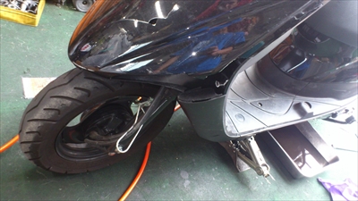 Bikeshop-icu | ㈲貴生建設 スクーター 整備 修理 点検 メンテナンス カスタム パンク修理 ホンダ TACT YAMAHA JOG SUZUKI アドレスV125