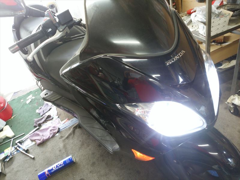 Bikeshop-icu | ホンダ MF08 フォルツァZかな？メンテナンス作業 でもって鈴鹿NGK杯生きて帰ってきました。今日は朝から入院の検査・・・・